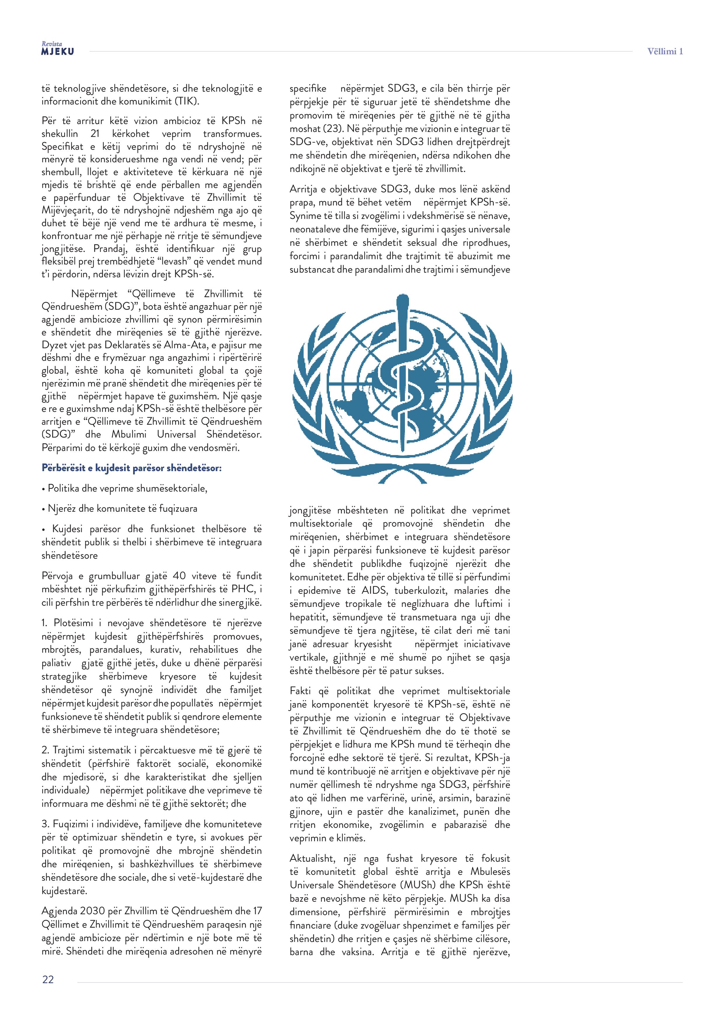 Prof. Asos. Dr. Isme Humolli - Kujdesi Parësor Shëndetësor nga ...