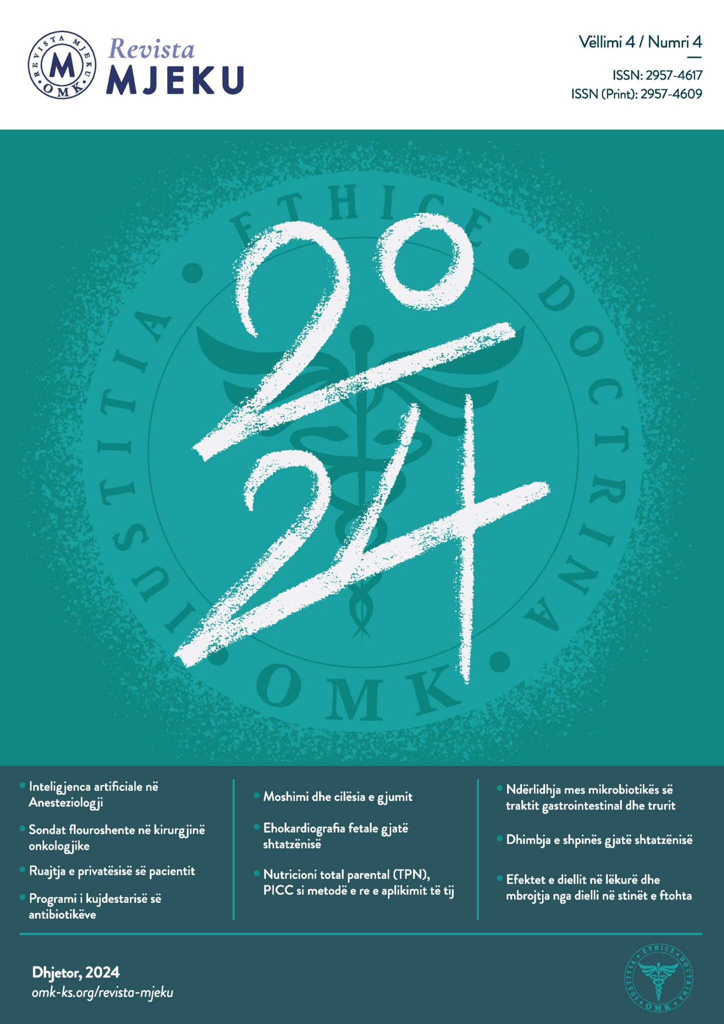 Revista Mjeku - Oda e Mjekëve te Kosovës