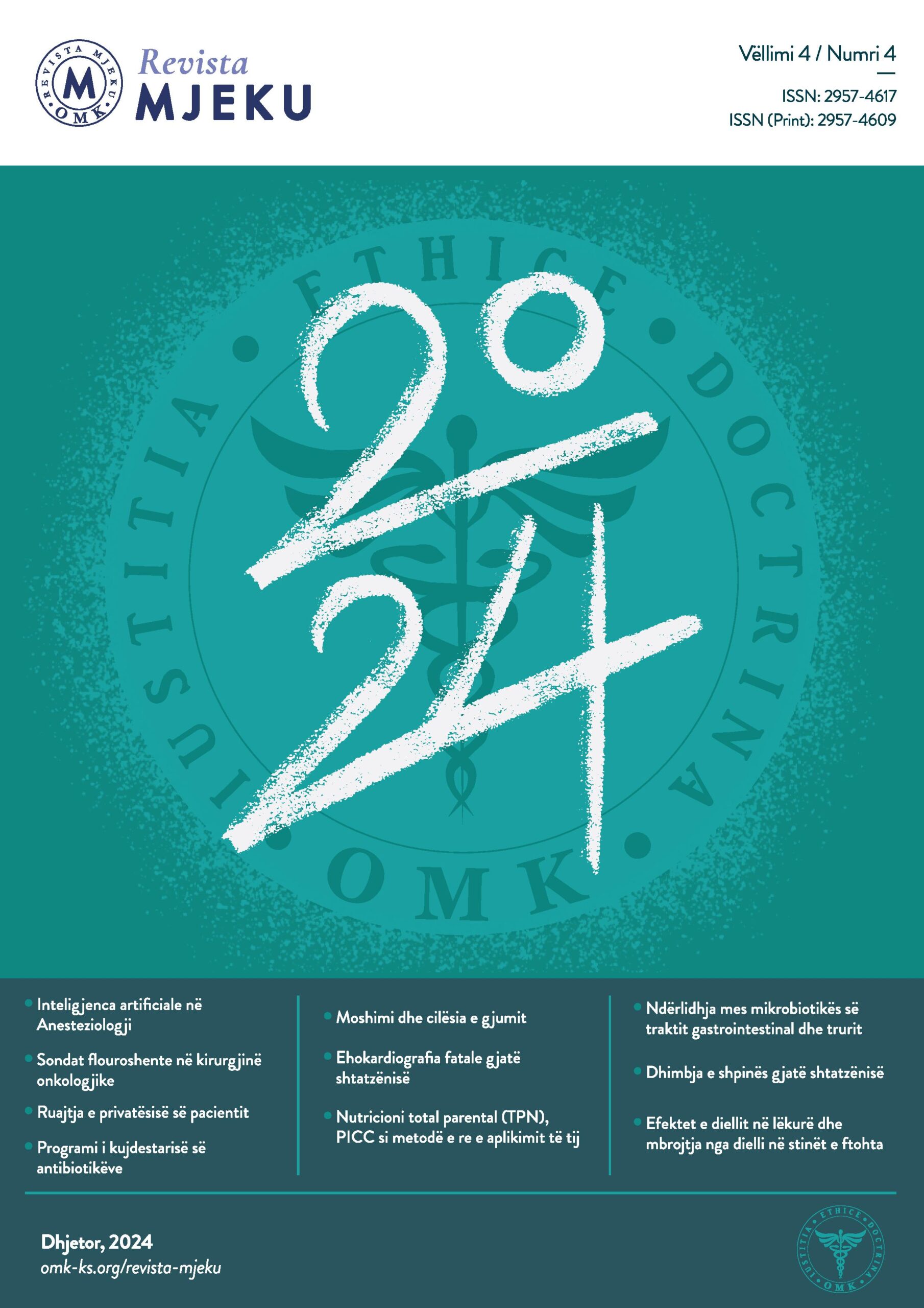 Revista Mjeku - Oda e Mjekëve te Kosovës