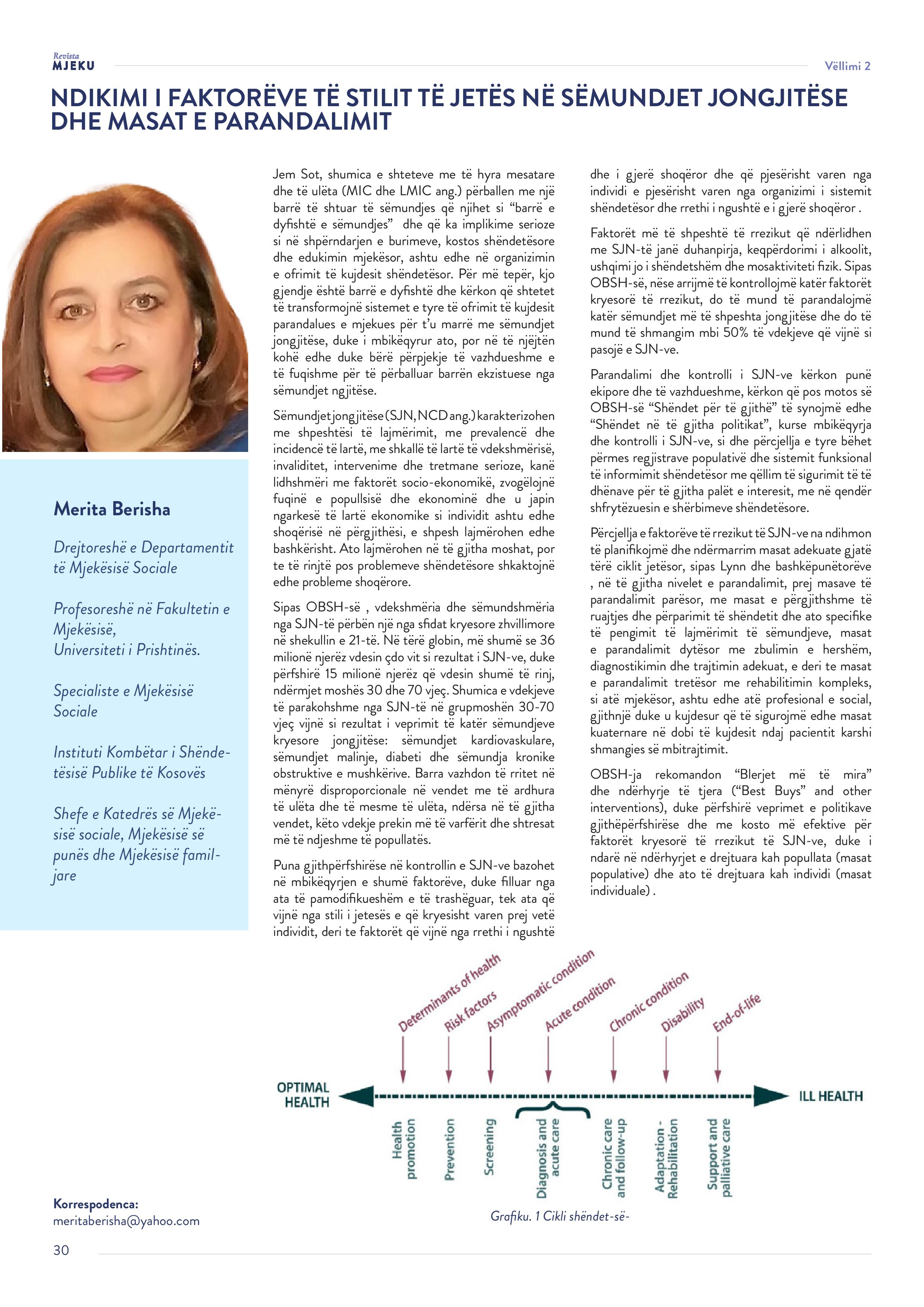 Prof. Asoc. Dr. Merita Berisha dhe Prof. Ass. Dr. Drita Zajmi- NDIKIMI ...