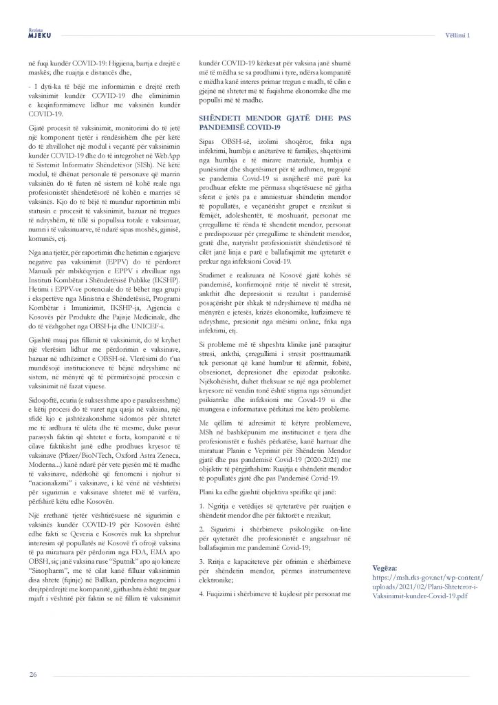 Dr. Faik Hoti- VAKSINIMI KUNDËR COVID-19 NË KOSOVË - Oda e Mjekëve te ...